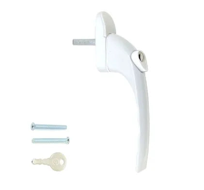 Basta Locking Window Handle White – Topline Cleary's